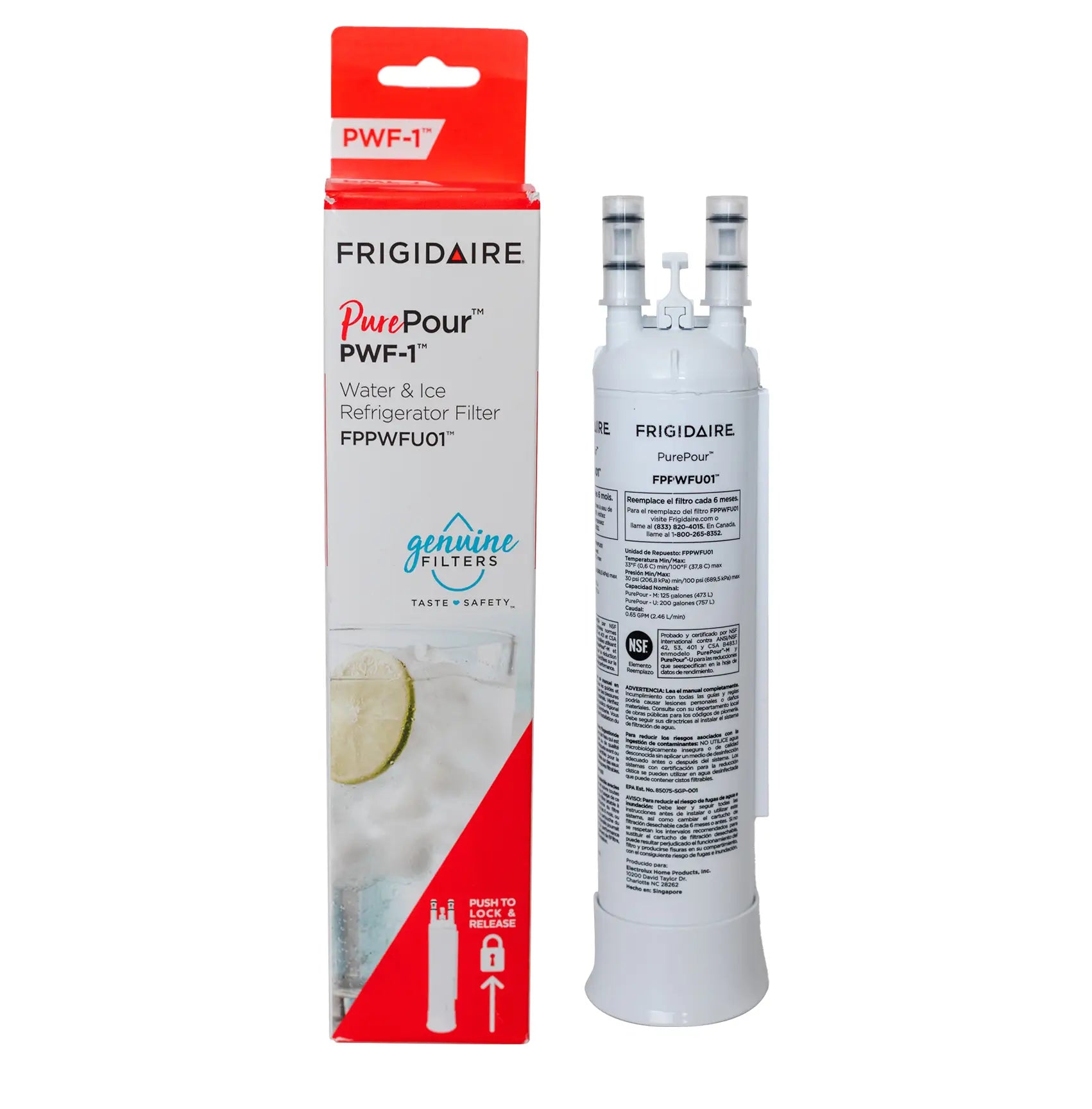 Frigidaire FPPWFU01 PurePour PWF-1 Refrigerator Water Filter – Aquapureline